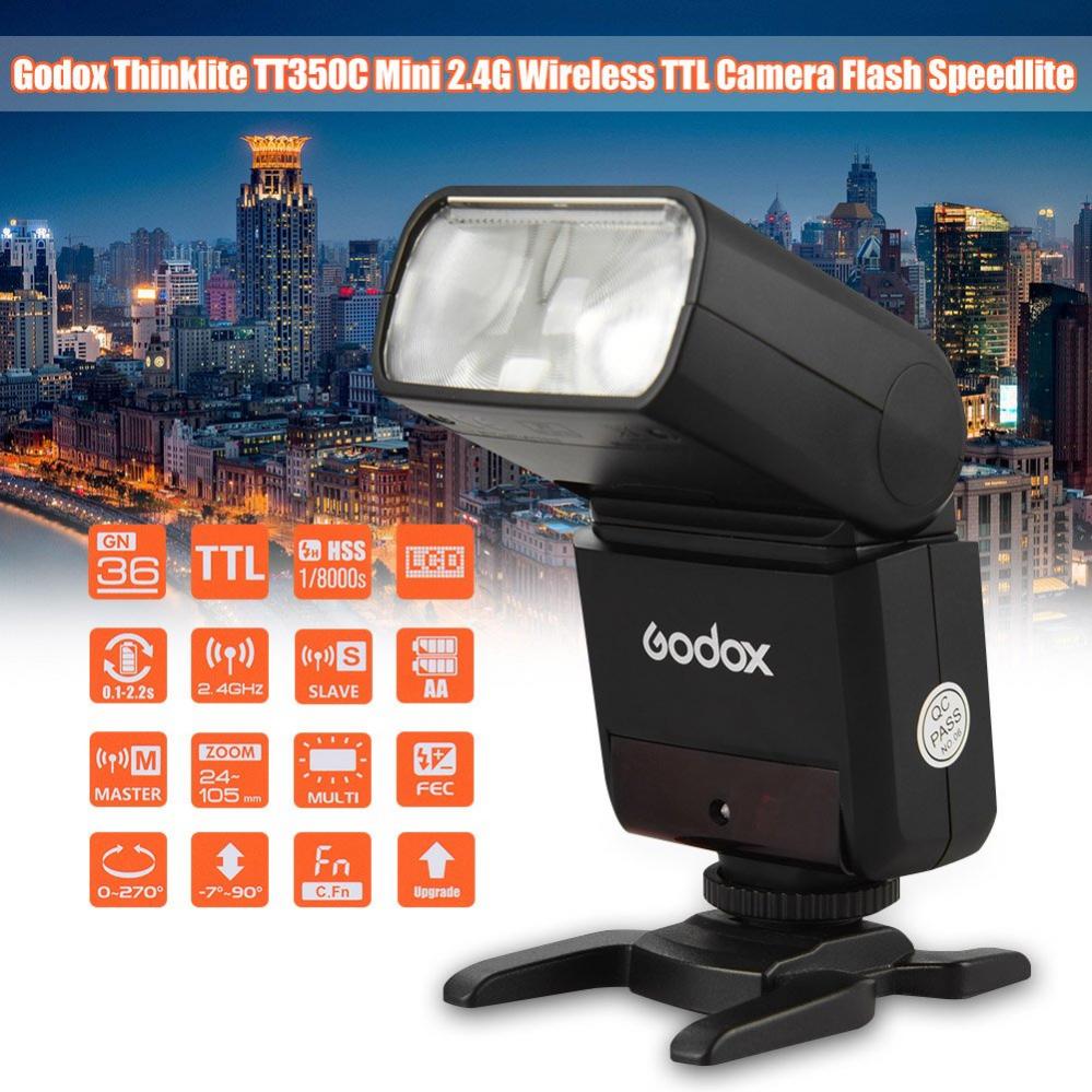 Godox TT350C Mini Thinklite TTL Speedlight | kamda