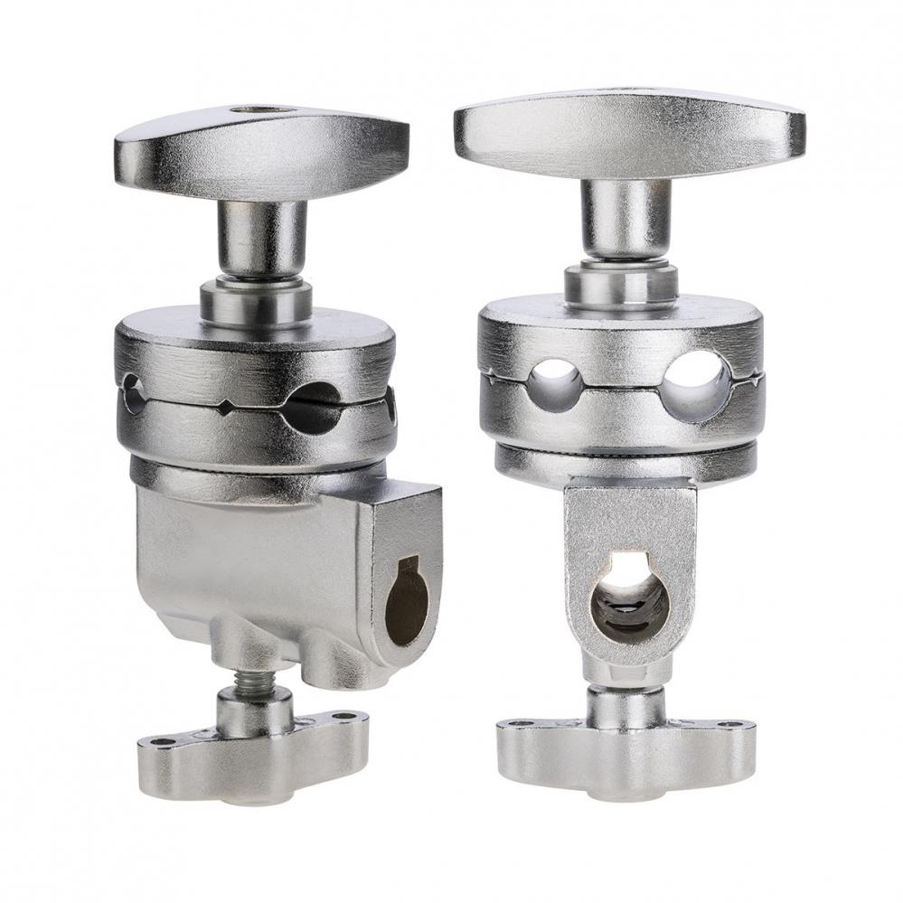 Köp Grip head i gjuten aluminium med fäste 16mm | Kamda