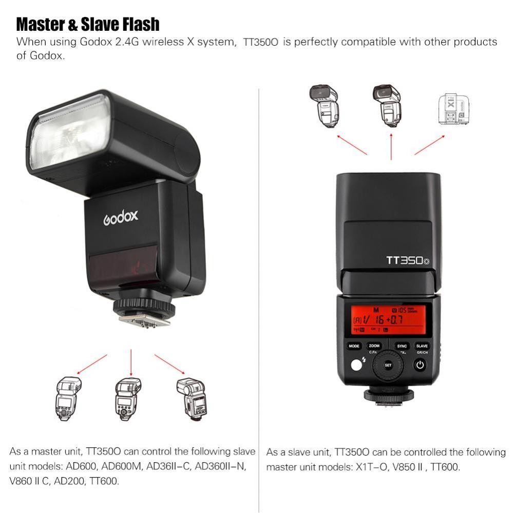 Godox TT350O Mini Thinklite TTL Speedlight | kamda