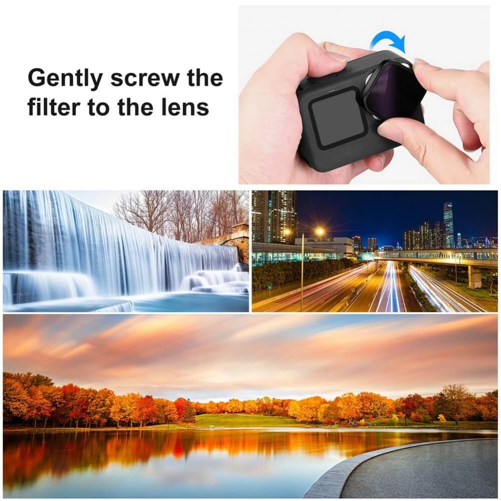 Köp Puluz UV-filter för GoPro Hero12/11/10/9/8 Black| Kamda