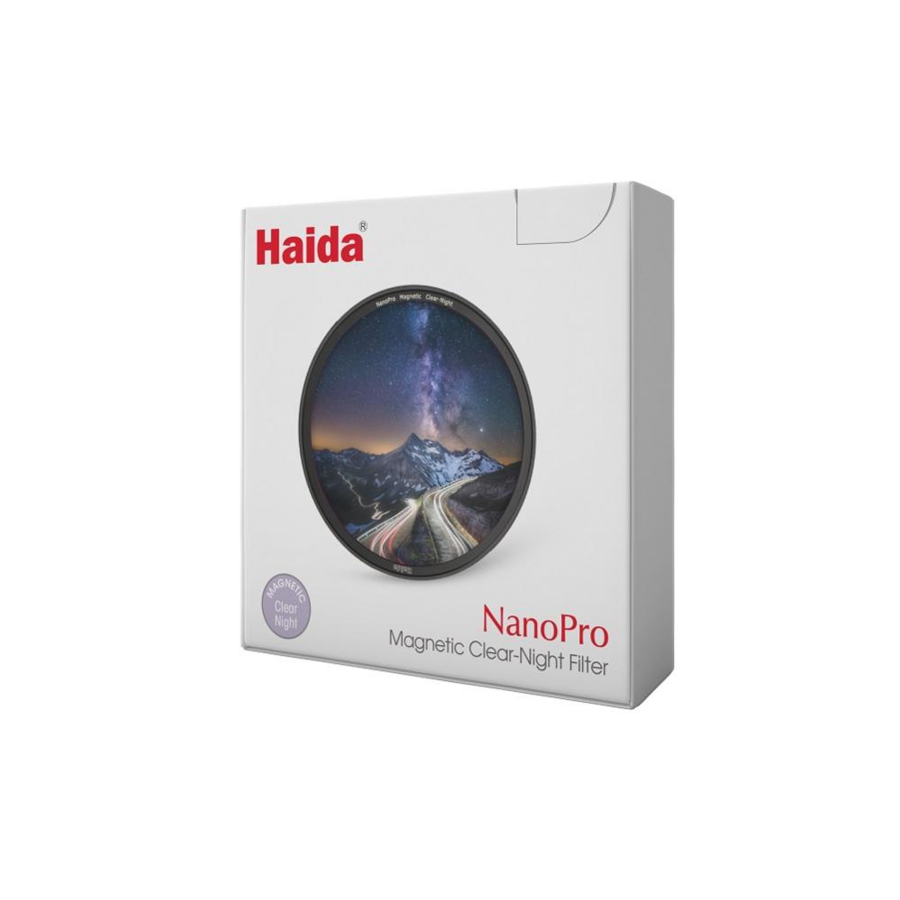 Köp 52mm Haida Magnetiskt NanoPro Clear-Night Filter | Kamda