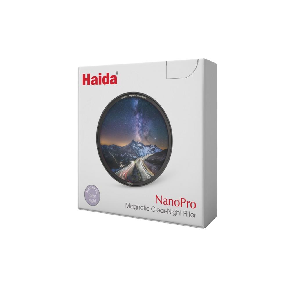 Köp 82mm Haida Magnetiskt NanoPro Clear-Night Filter | Kamda