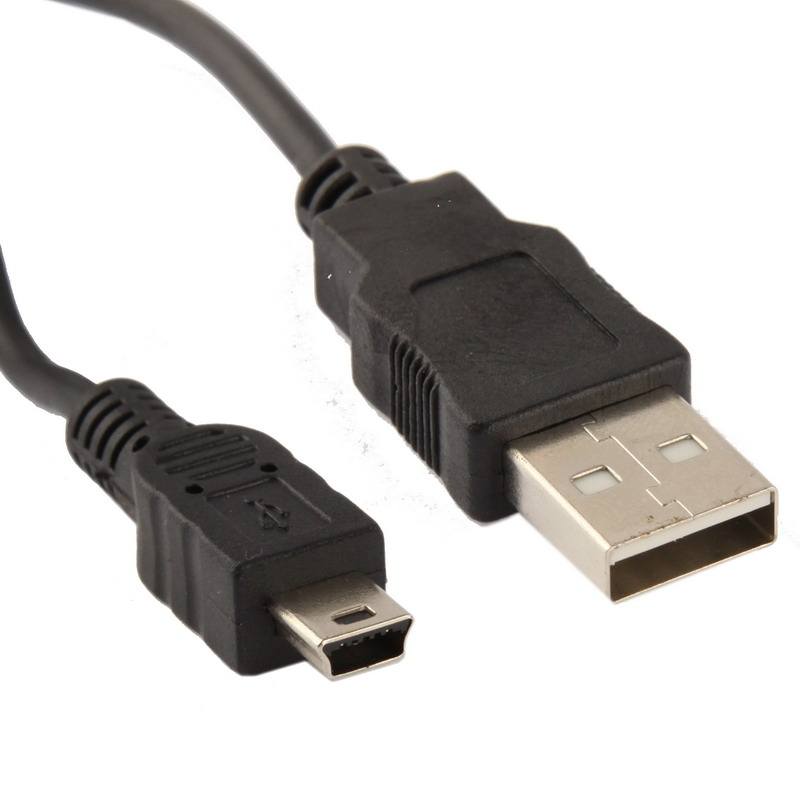 USB-kabel 2.0 till USB Mini-B5 1.5 meter | Kamda