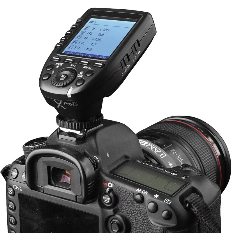 Godox Xpro-C 2.4GHz TTL Blixtutlösare | kamda