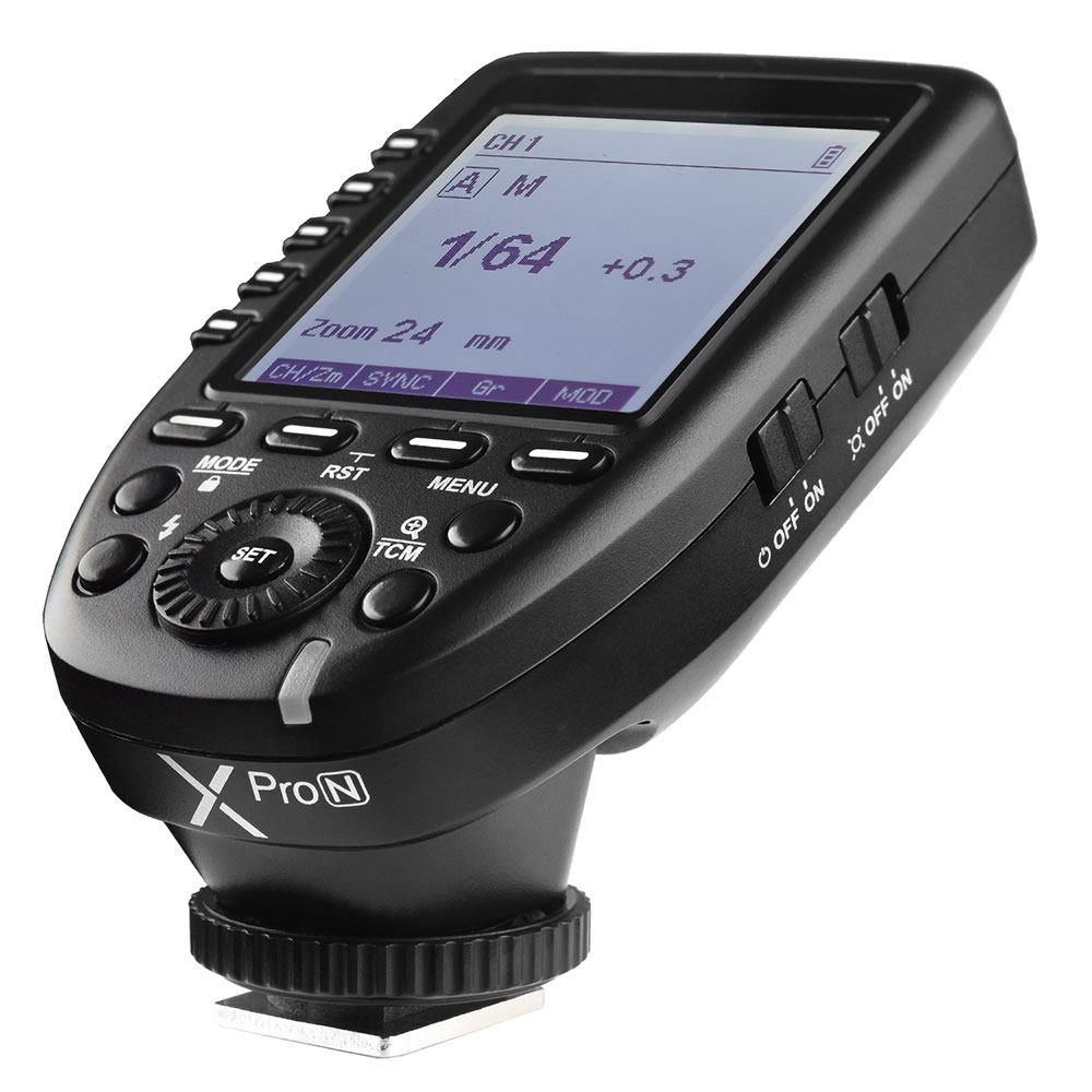 Godox Xpro-N 2.4GHz TTL Blixtutlösare | Kamda - Fototillbehör för alla!