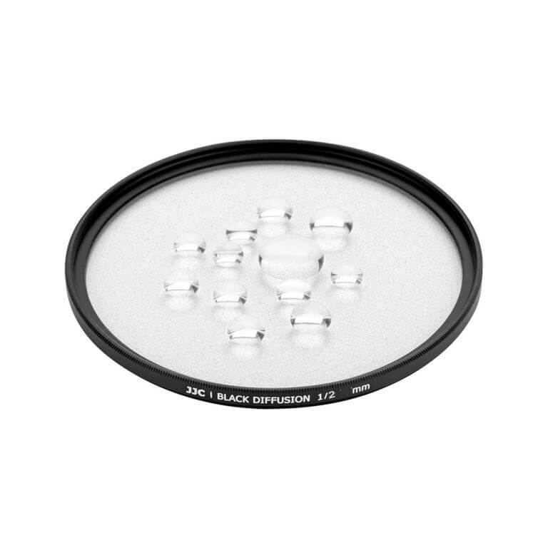 49mm JJC Black Diffusion 1/2 Filter | Kamda