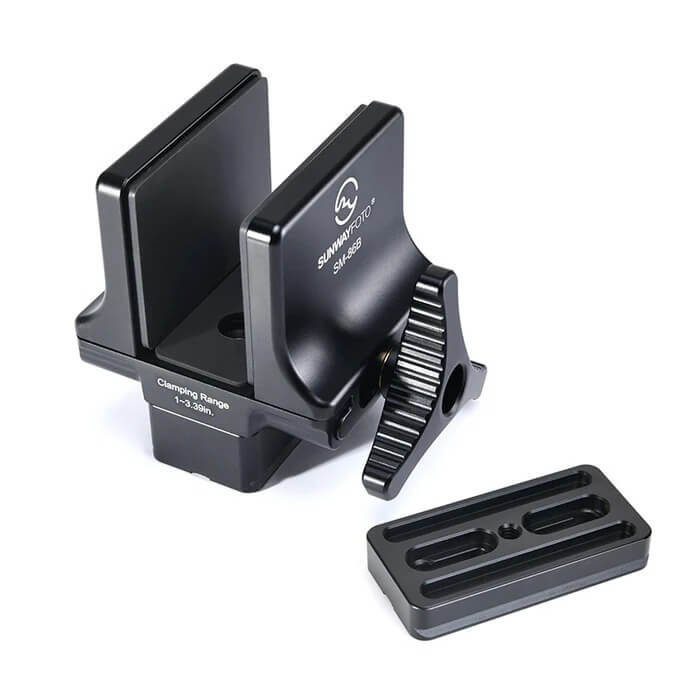 Köp Sunwayfoto SM-86B sadelfäsefäste till Arca Swiss | Kamda