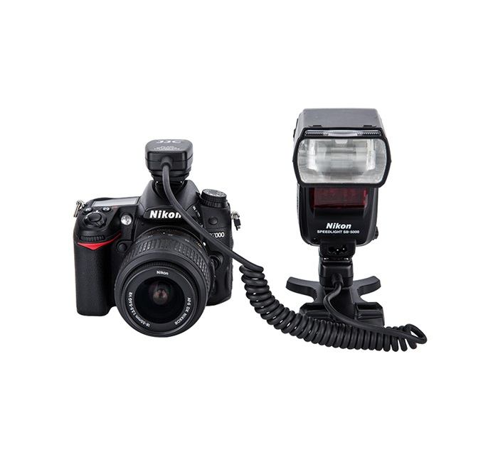 JJC FC-N3A TTL-blixtkabel 1,3 m – motsvarar Nikon SC-28